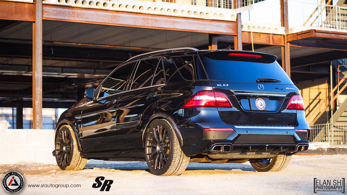 Mercedes-Benz ML63 AMG Revozport on PUR Wheels | BENZTUNING
