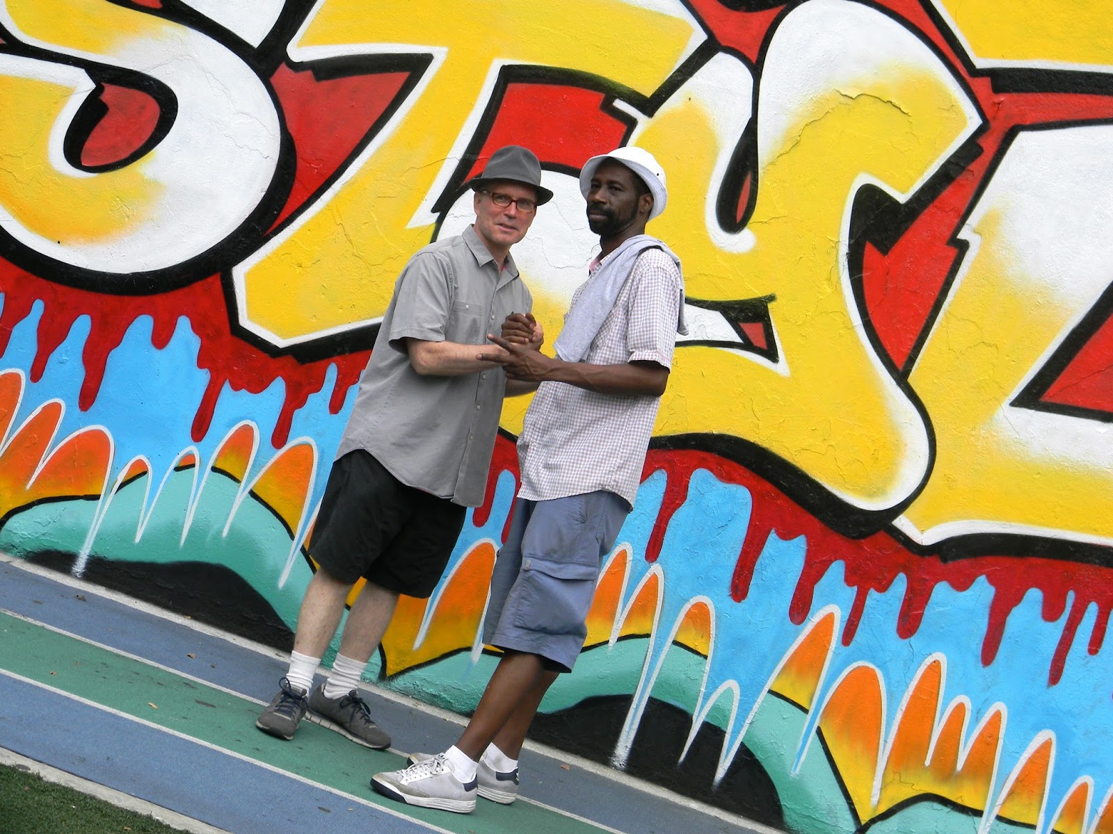 ART & FASHION SALON: Rocking It At The GRAFFITI HALL OF FAME; Wild ...