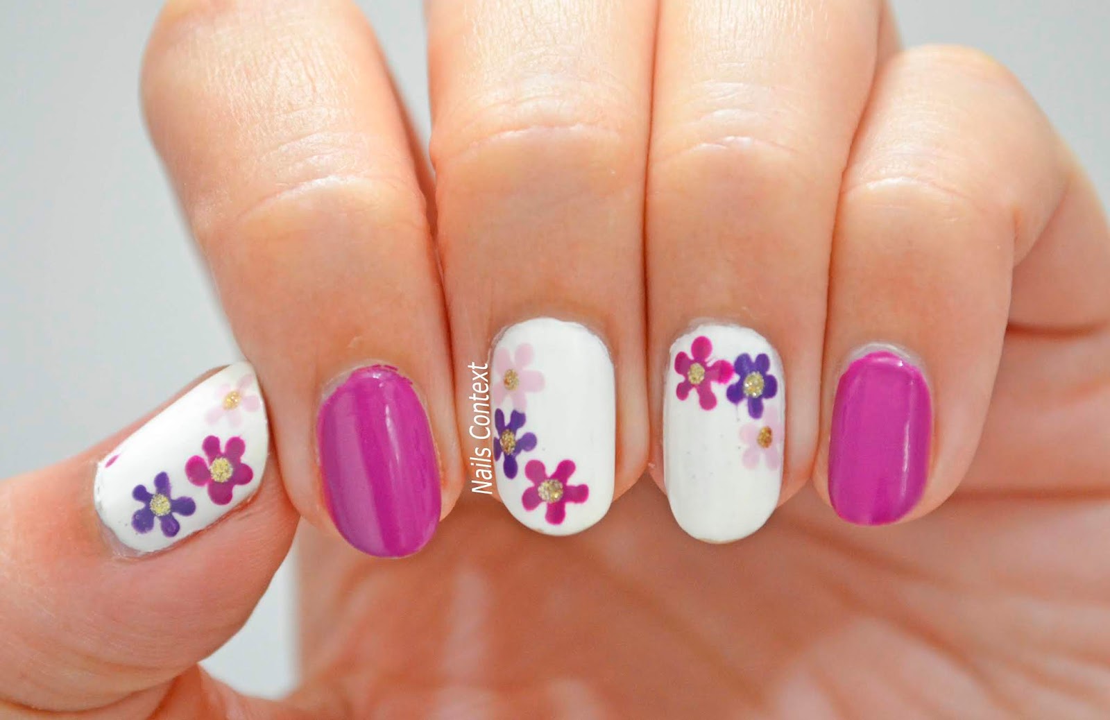 Nails Context: Fall Bloom