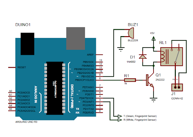 Arduino - Fingerprint Sensor Wiring