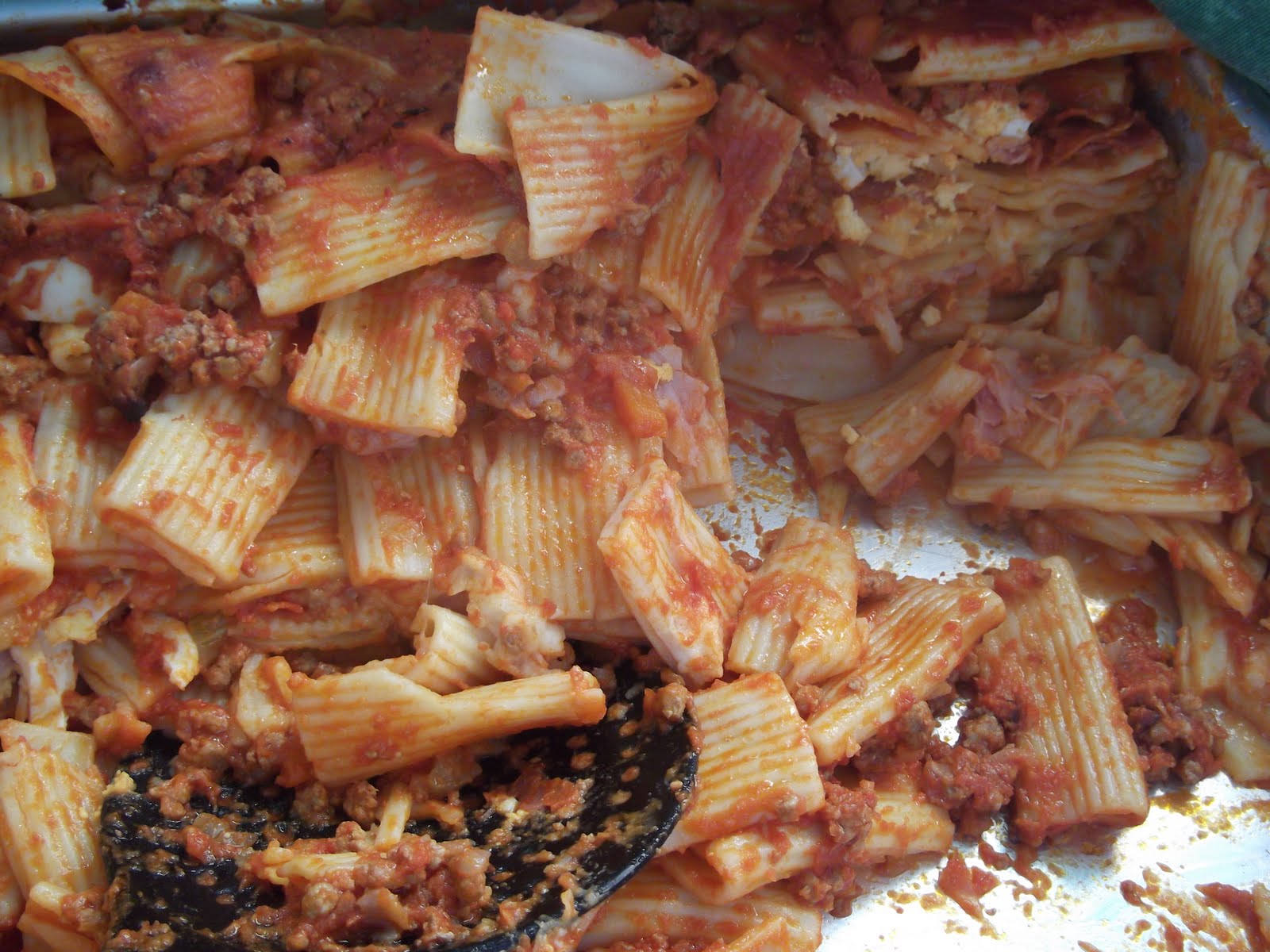La cucina di Mari: Rigatoni alla calabrese di Annamaria