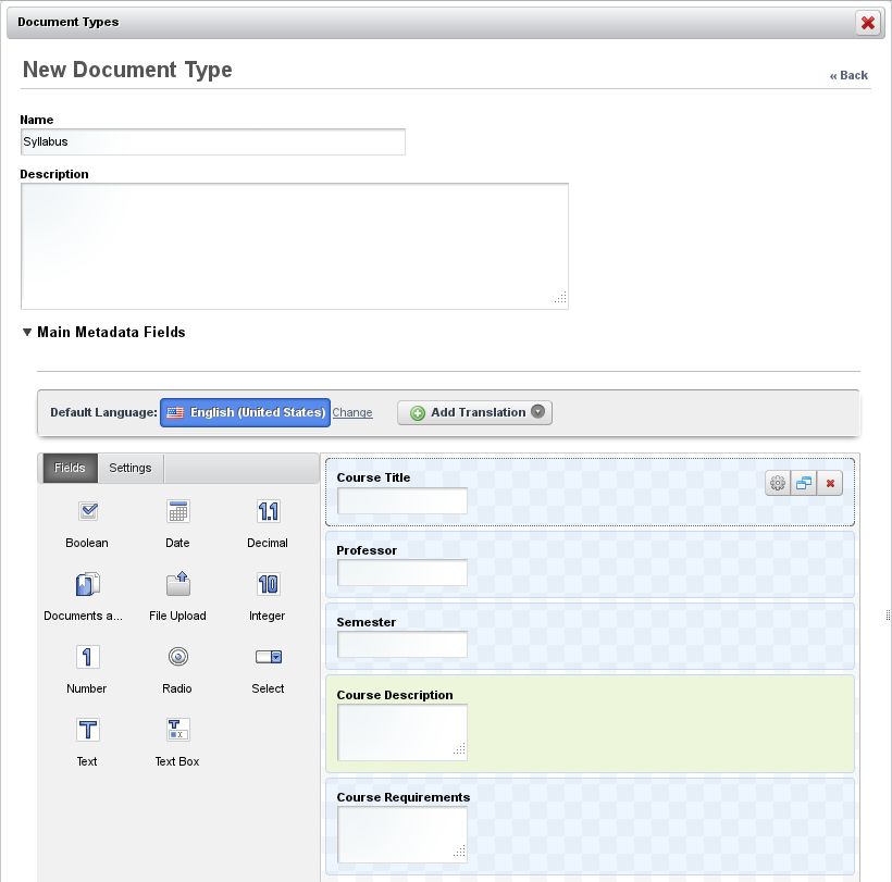 Liferay Tutorials: Document Metadata Sets & Types