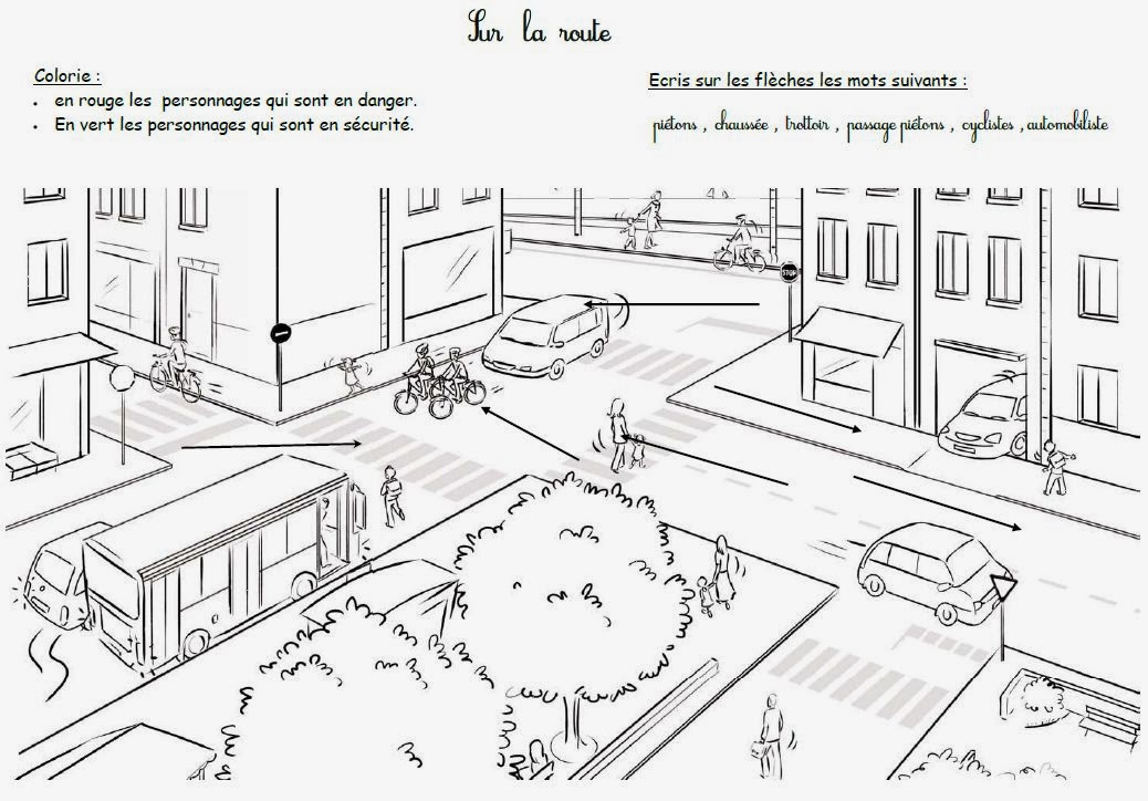 Sécurité Routière dans les écoles de Wissous: Exemples de fiches ...