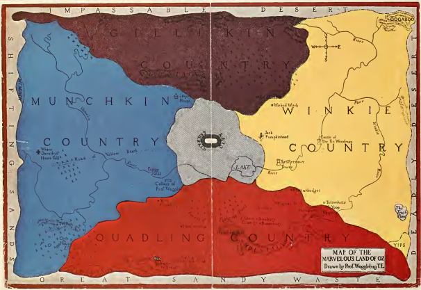 The Royal Blog of Oz: Maps for Oz!