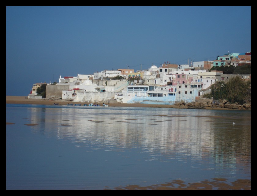 La plage de Moulay Bousselham شاطئ مولاي بوسلهام: Merja Zerga