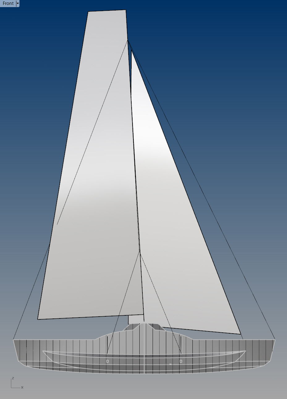 Bieker Boats: 32 foot proa