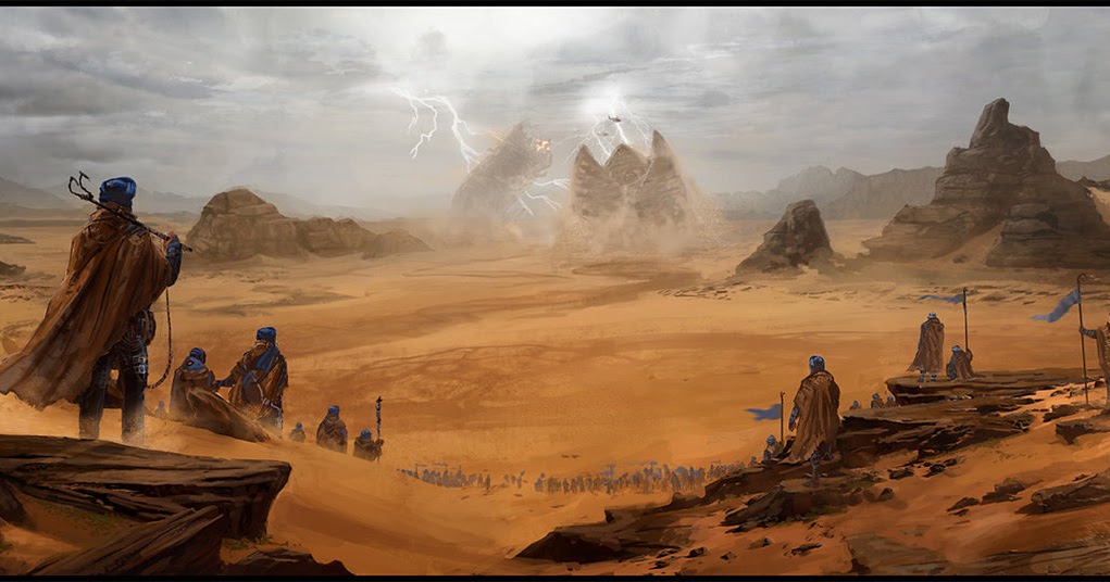 A Cosmobiologist's Dream: Arrakis, Dune, Desert Art