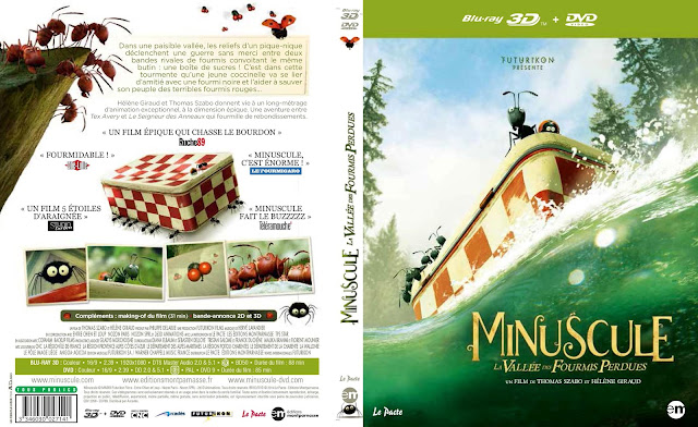 BLU-RAY JAQUETTES BLU-RAY: Minuscule 3D