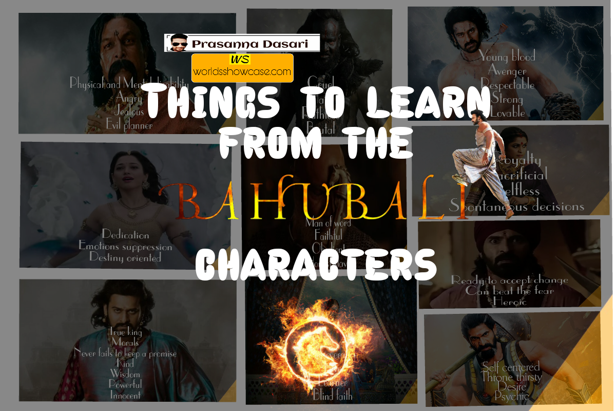What Does the Bahubali Characters Taught Us - Things to Learn ...