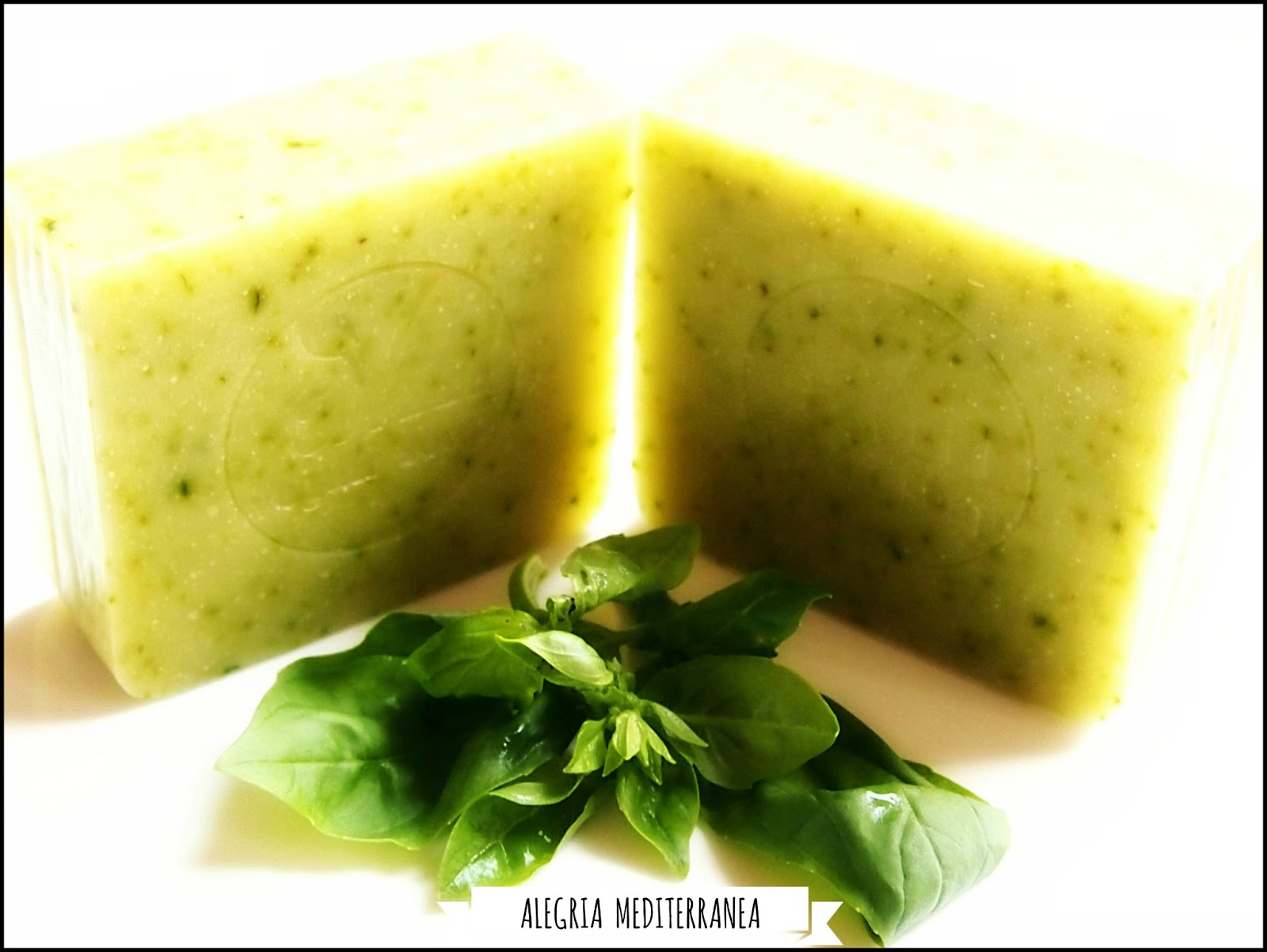ALEGRIA MEDITERRANEA: JABÓN DE ALBAHACA / FRESH BASIL SOAP