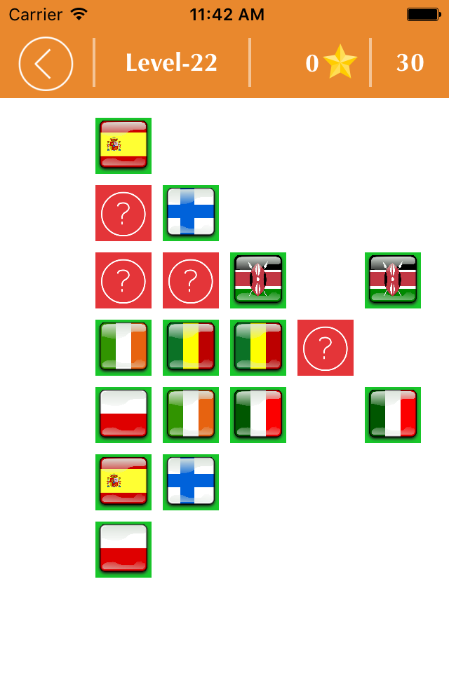 IOS Applications: Matching Game Flags - find pairs and train your brain ...