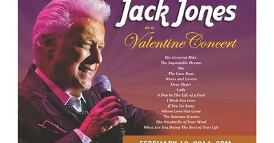 Top American Balladeer Jack Jones & Circus Band/New Minstels Topbill ...