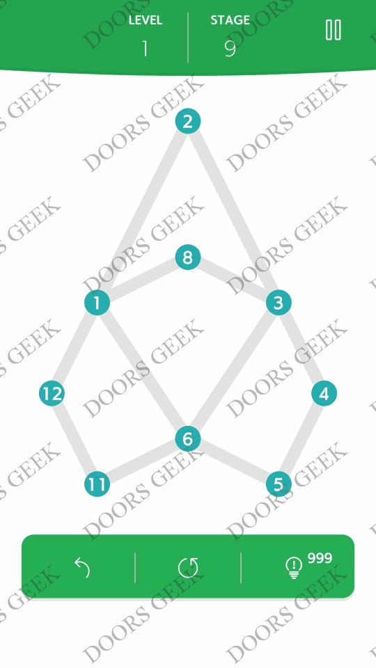 1LINE Level 1 Stage 9 Solution ~ Doors Geek