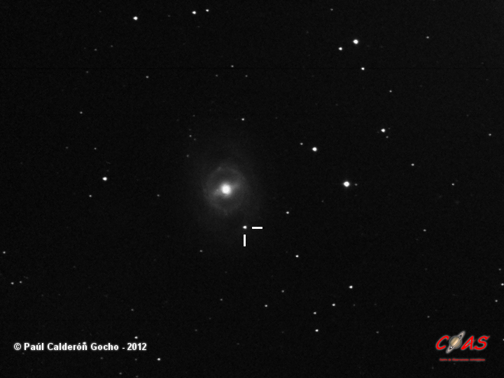 Centro de Observaciones Astronómicas: Otra Supernova Brillante