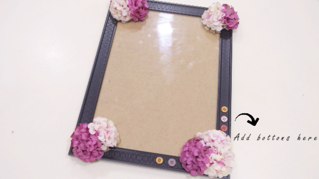 【DIY-Handcraft】DIY Flower Frame [VIDEO] - Miss Suwen