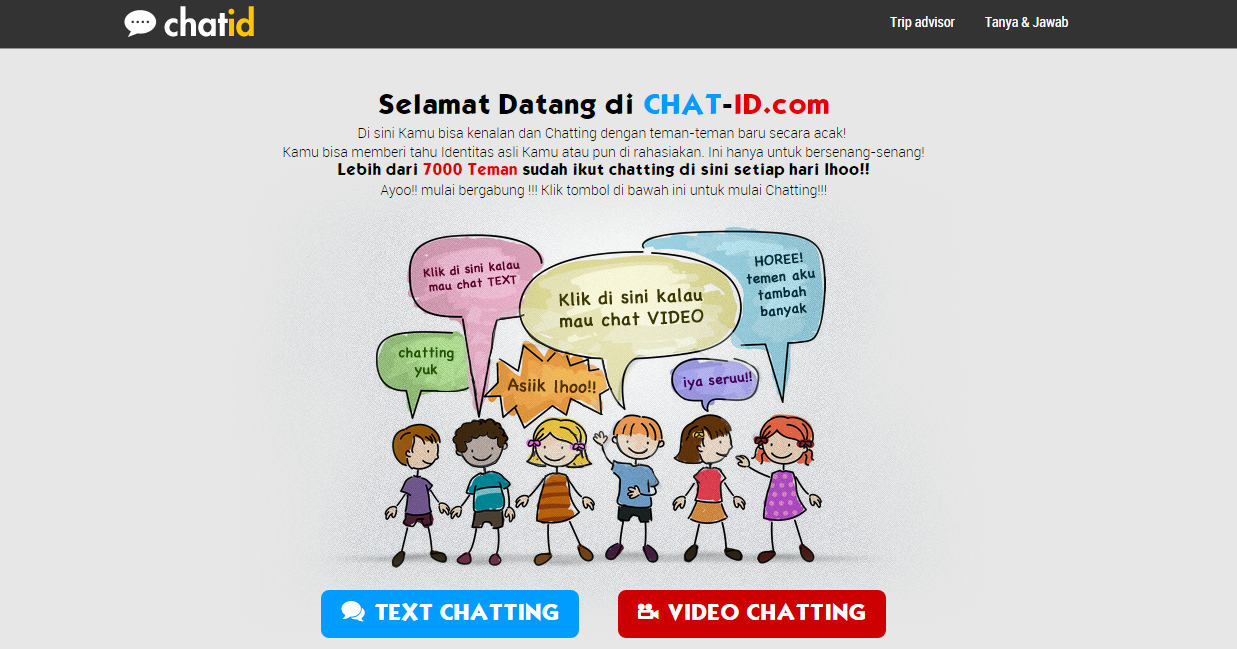 Chat Random yang paling Popular