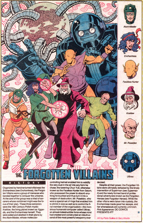 Forgotten Villains: Who's the Faceless Hunter?
