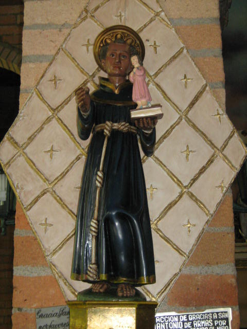 San Antonio de Arma: La Imagen de San Antonio de Arma