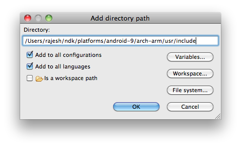Android Code Zen: Hello World : Android NDK : Eclipse