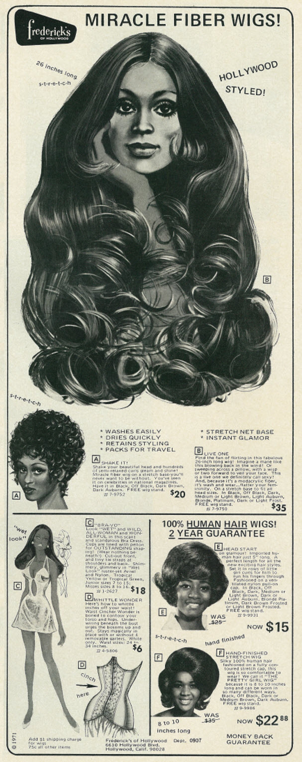 19 Vintage Ads for Fashion Wigs and Hairpieces From the 1960s and '70s ...