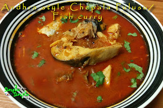 Simple Living Simple Cooking: Andhra style Fish curry