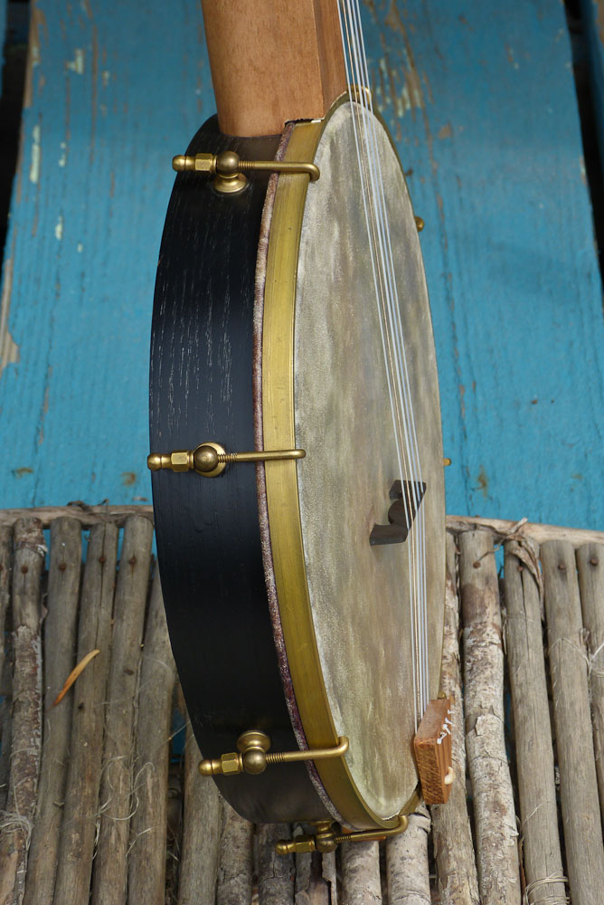 2000s Eric Prust 5-String Fretless Minstrel Banjo