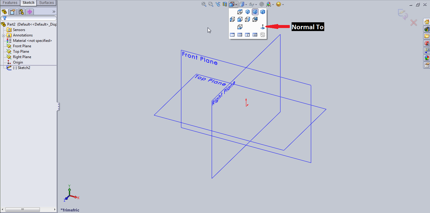 Guide For SolidWorks Beginers: Start sketching