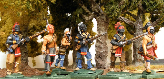 Miniature Soldiers: Huron Indians - French and Indian war 1754-1763