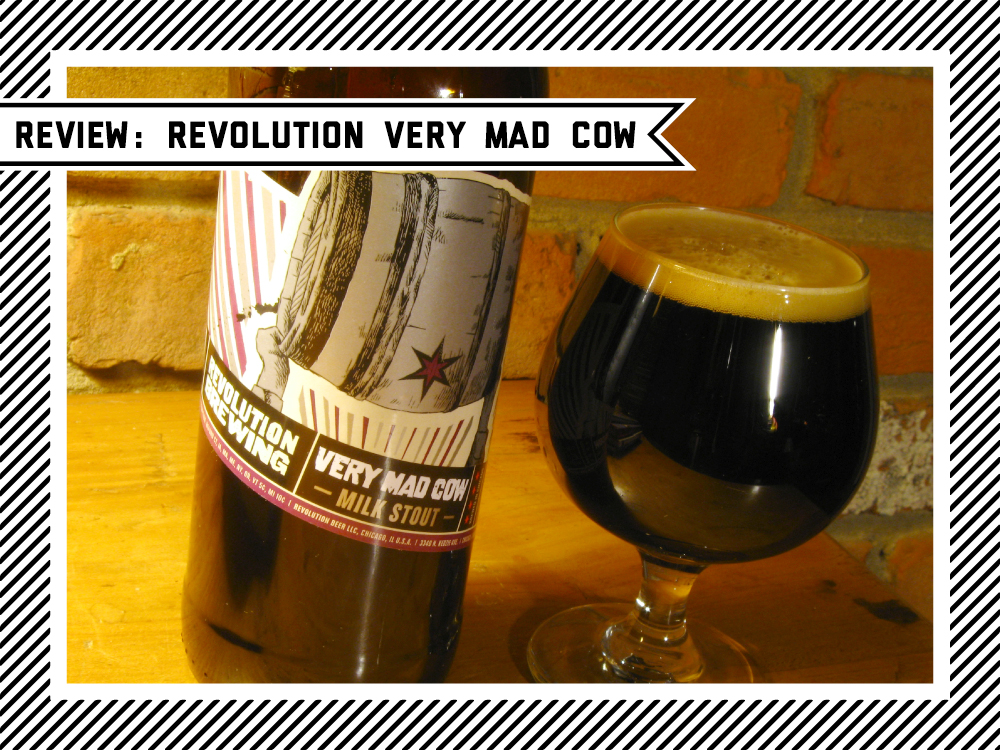 Queen City Beer Nerd: REVIEW: Revolution Very Mad Cow