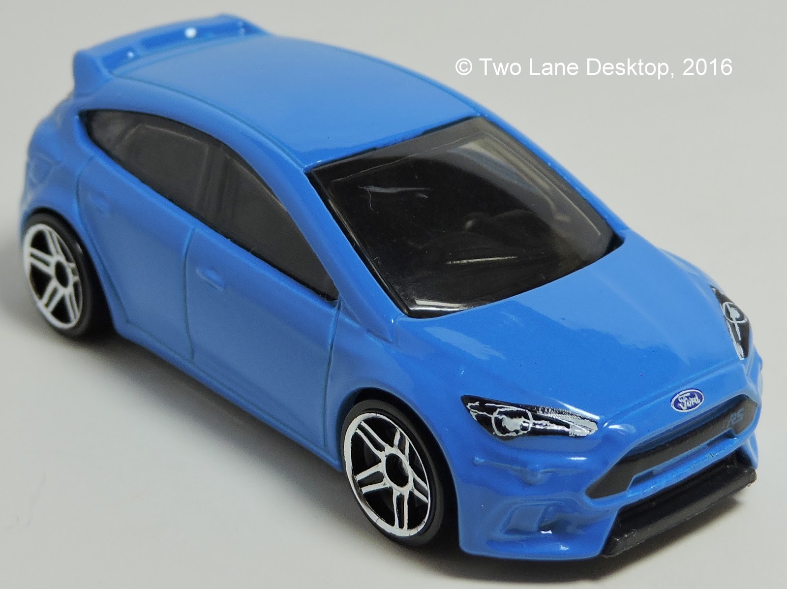 Hot Wheels 2009 and 2016 Ford Focus RS