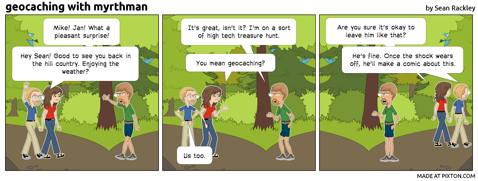 geocaching with myrthman: 2018