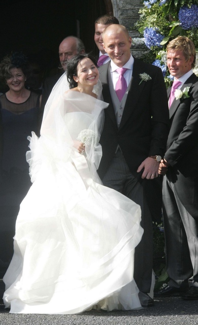 Red Carpet Wedding: Andrea Corr and Brett Desmond - Red Carpet Wedding