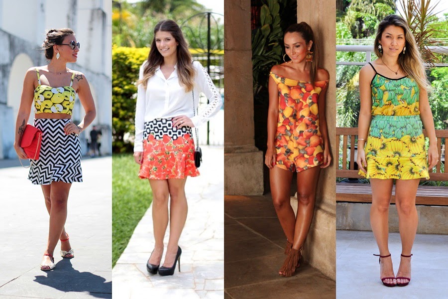 Eloisa Brito: Tendência para 2015:Estampas de Frutas