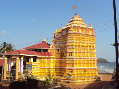 Best photo of Kunkeshwar Temple taken in evening | , Kunkeshwar Beach ...