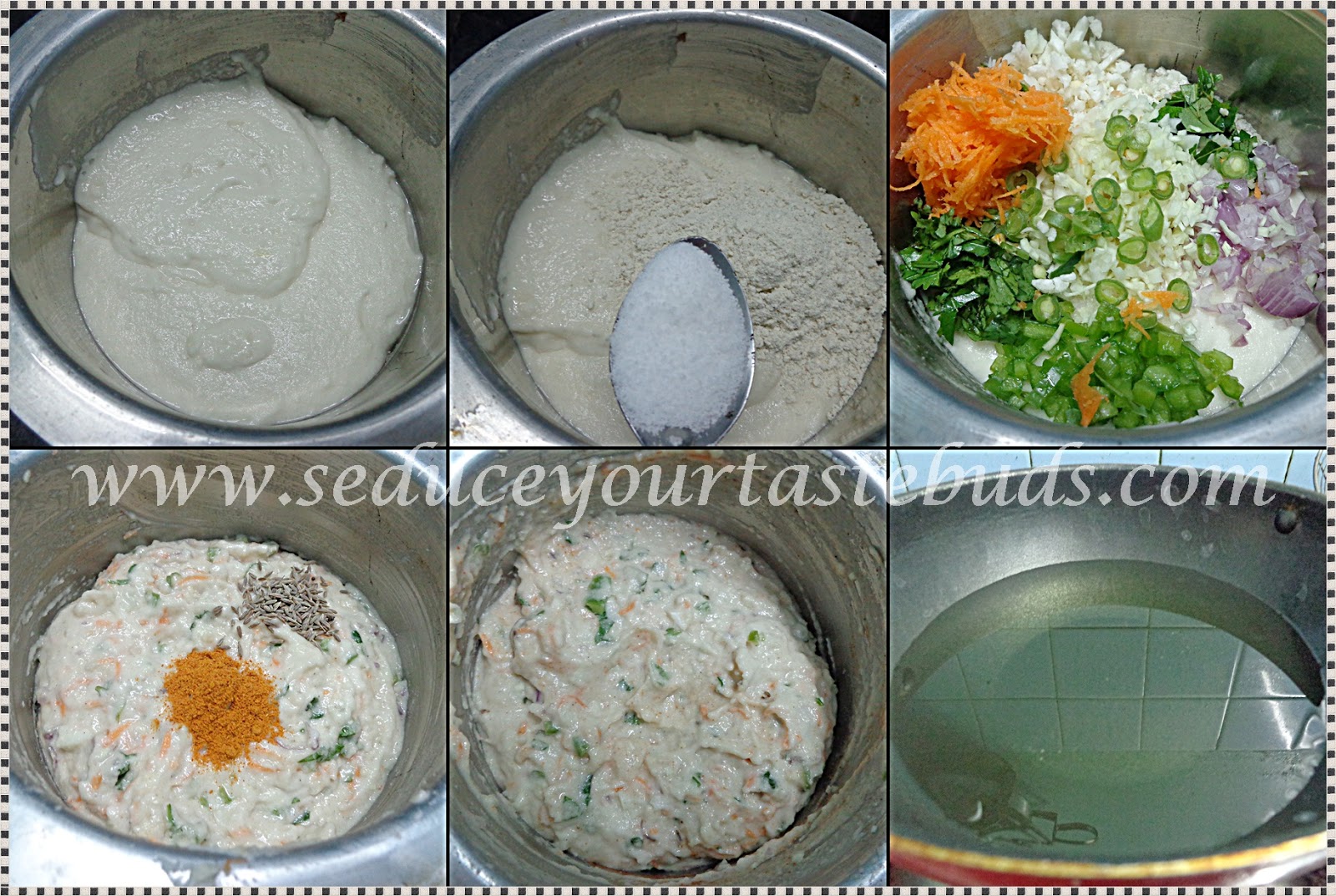 Vegetable Vadai - Seduce Your Tastebuds...