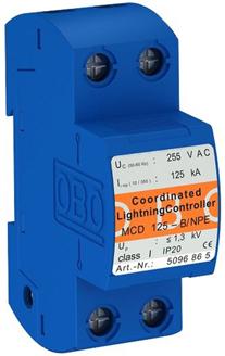 Surge Arrester OBO: Surge Arrester OBO MCD125-B/NPE 1Pole