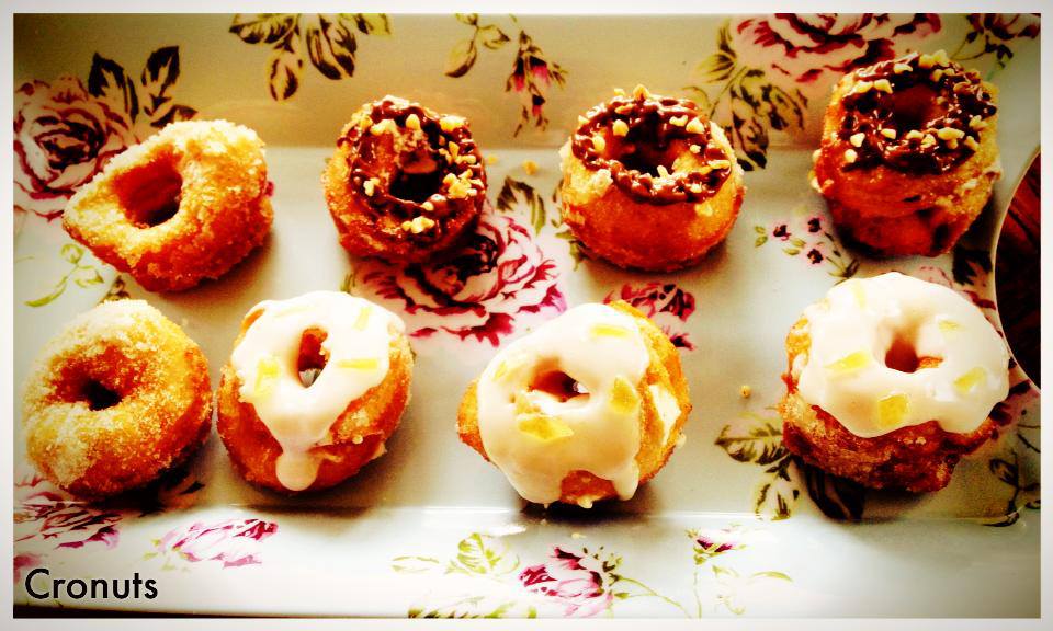 Jo's Blue AGA: Mini JO-CRO-NUTS: (doughnut and croissant hybrid)