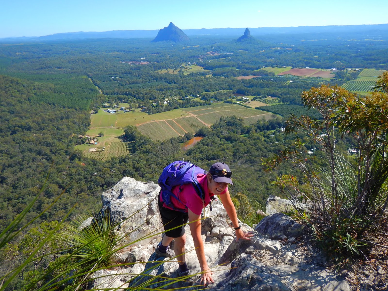 Mount Tibrogargan Climb - Adventures of Puff n Puffin