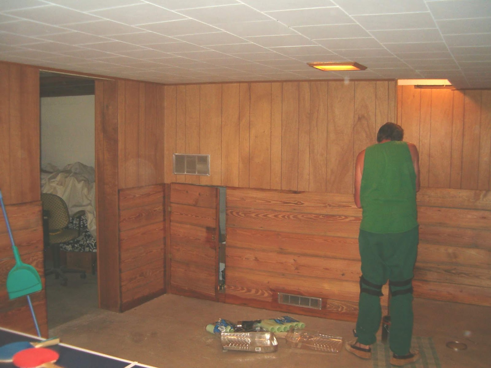 Redo Redux: Revisiting Past Projects: Barn Wood Basement
