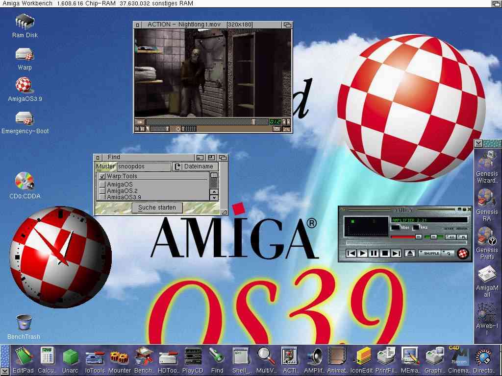 advancedopec - Amiga os 3-9 warp os