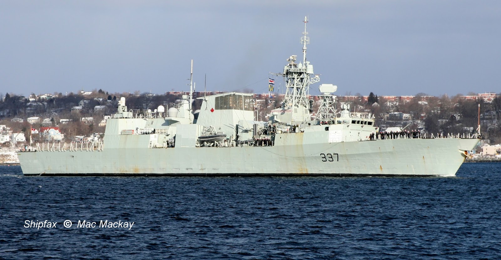 Shipfax: HMCS Fredericton sails for NATO