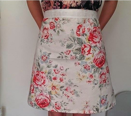 Making an Easy Apron | Brick Dust & Glitter