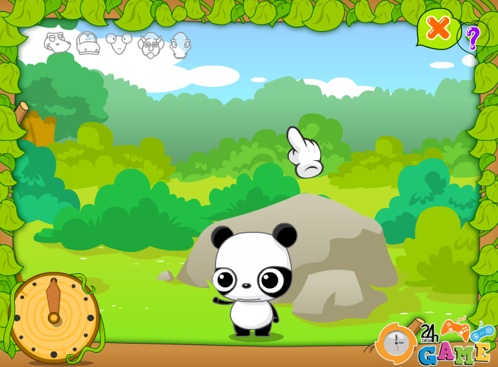 Game gấu trúc trốn tìm - Chơi game 24h vui nhộn hay nhất