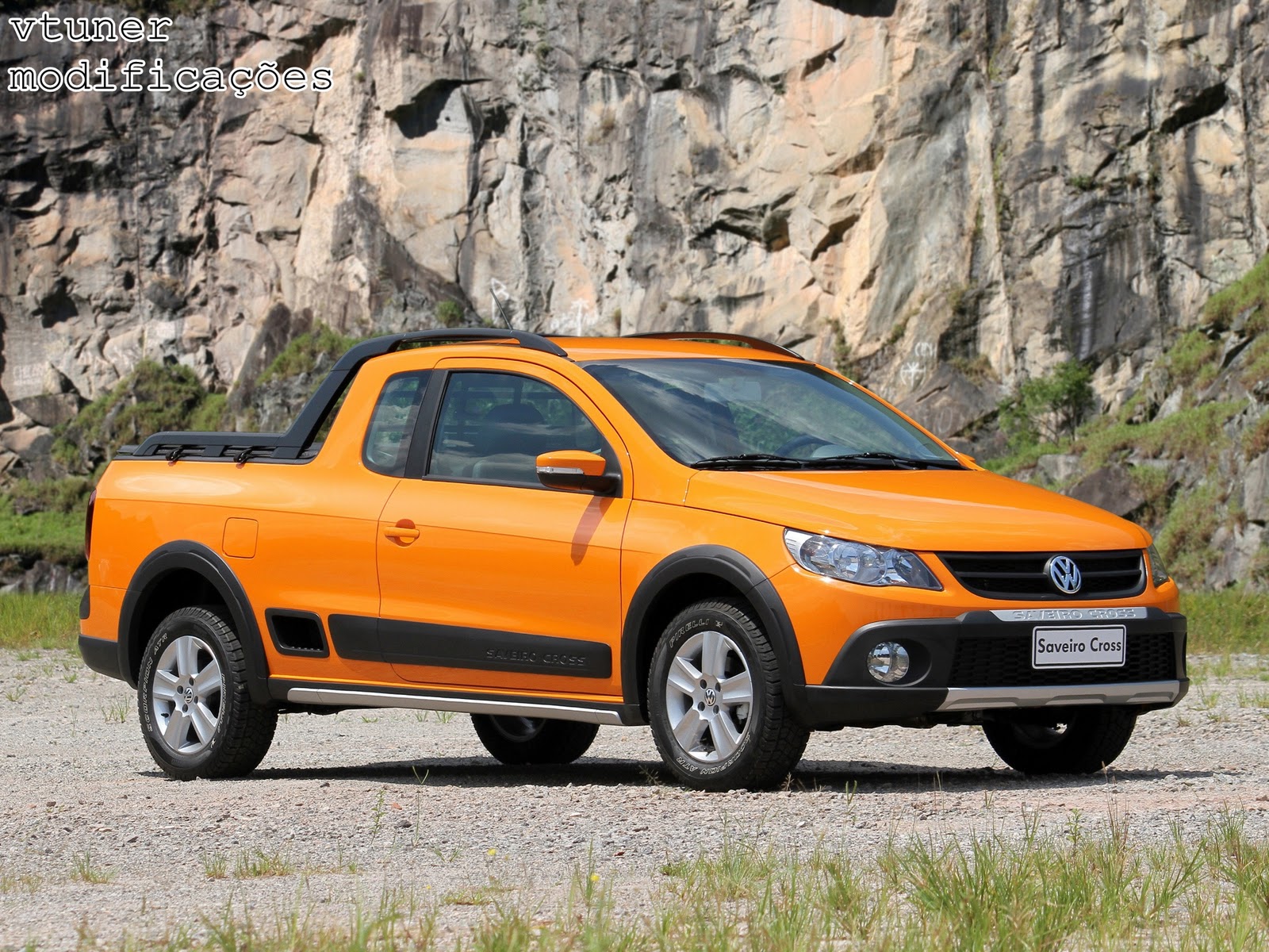 V-Tuner Modificações: Volkswagen Saveiro Cross 2011 Modificada