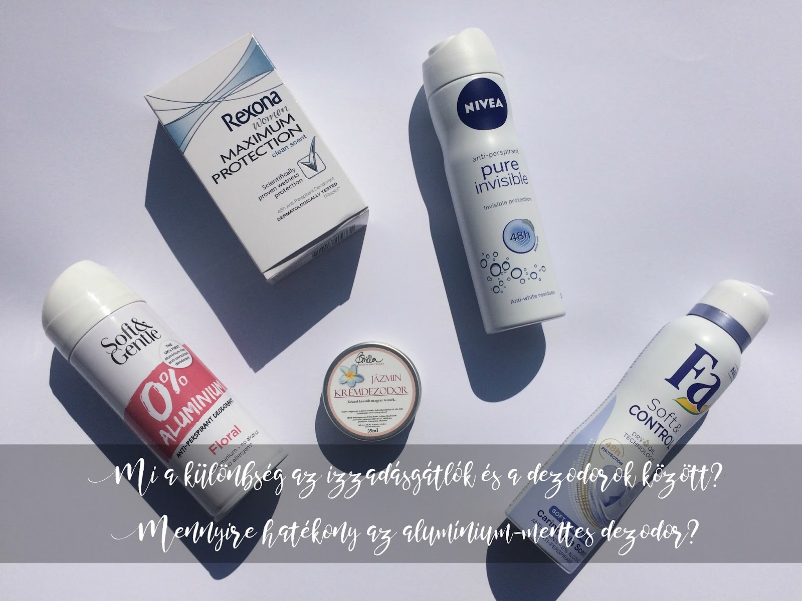 Nagy dezodor teszt | Izzadásgátló vagy dezodor? Alumínium-mentesség ...