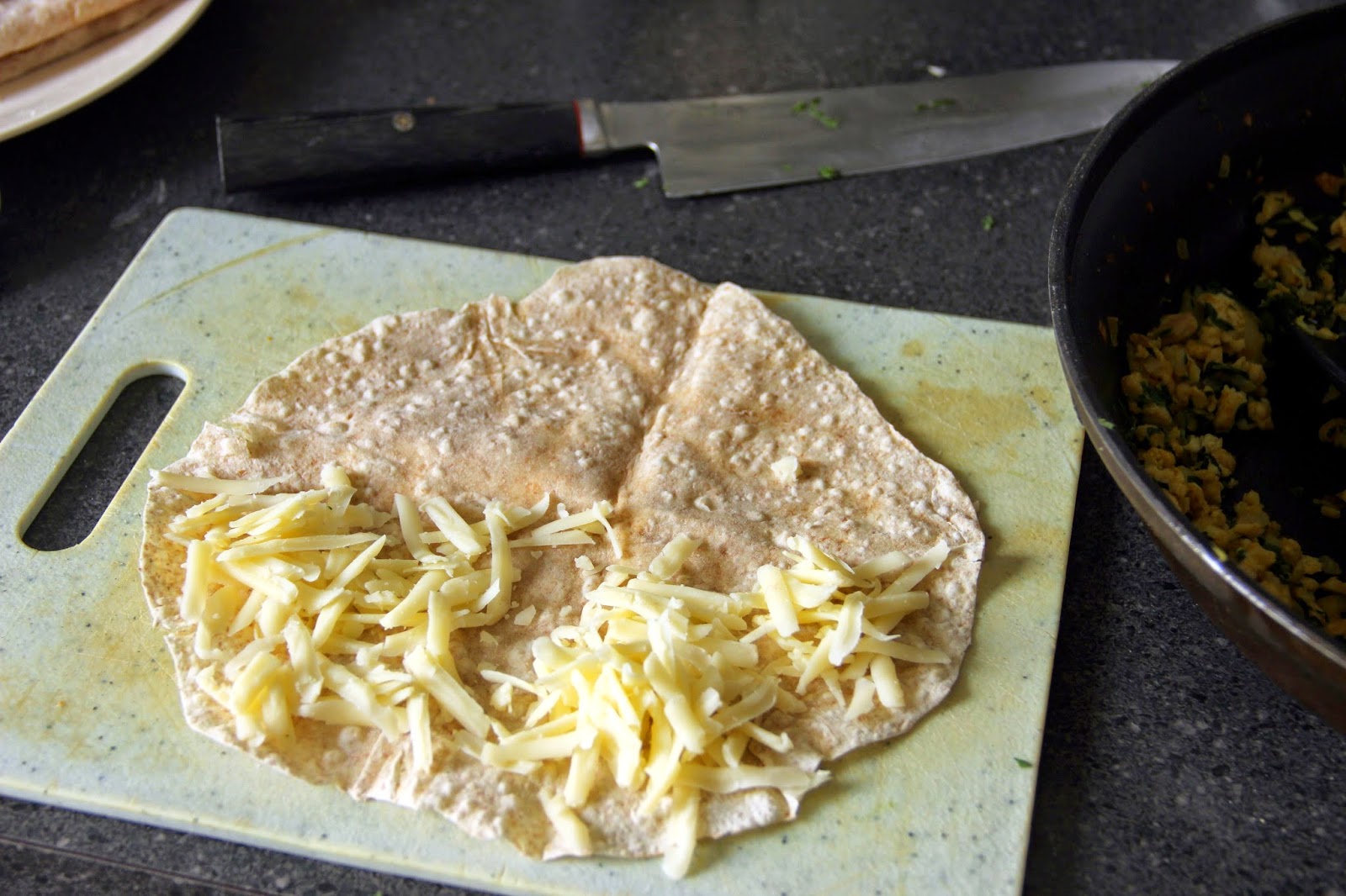 The Owl with the Goblet: Curried Chicken Roti