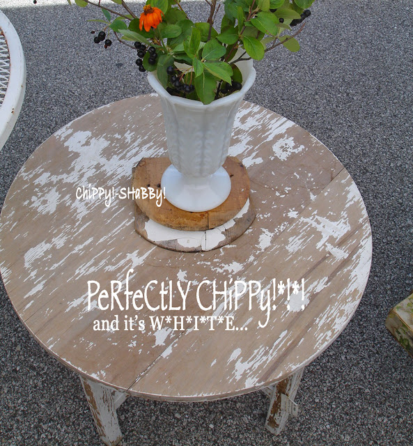 ChiPPy! - SHaBBy!: PeRfeCtLy ChiPPy, and It's - W*H*I*T*E...