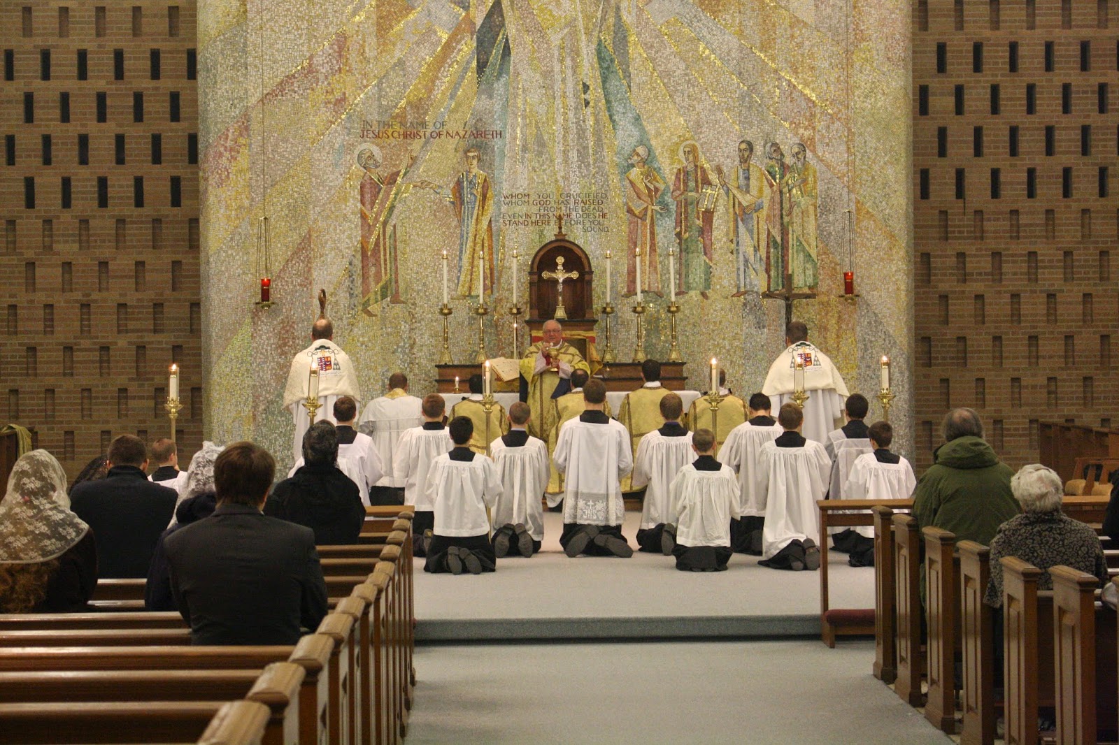 New Liturgical Movement: Pontifical Mass at the Throne in Madison ...