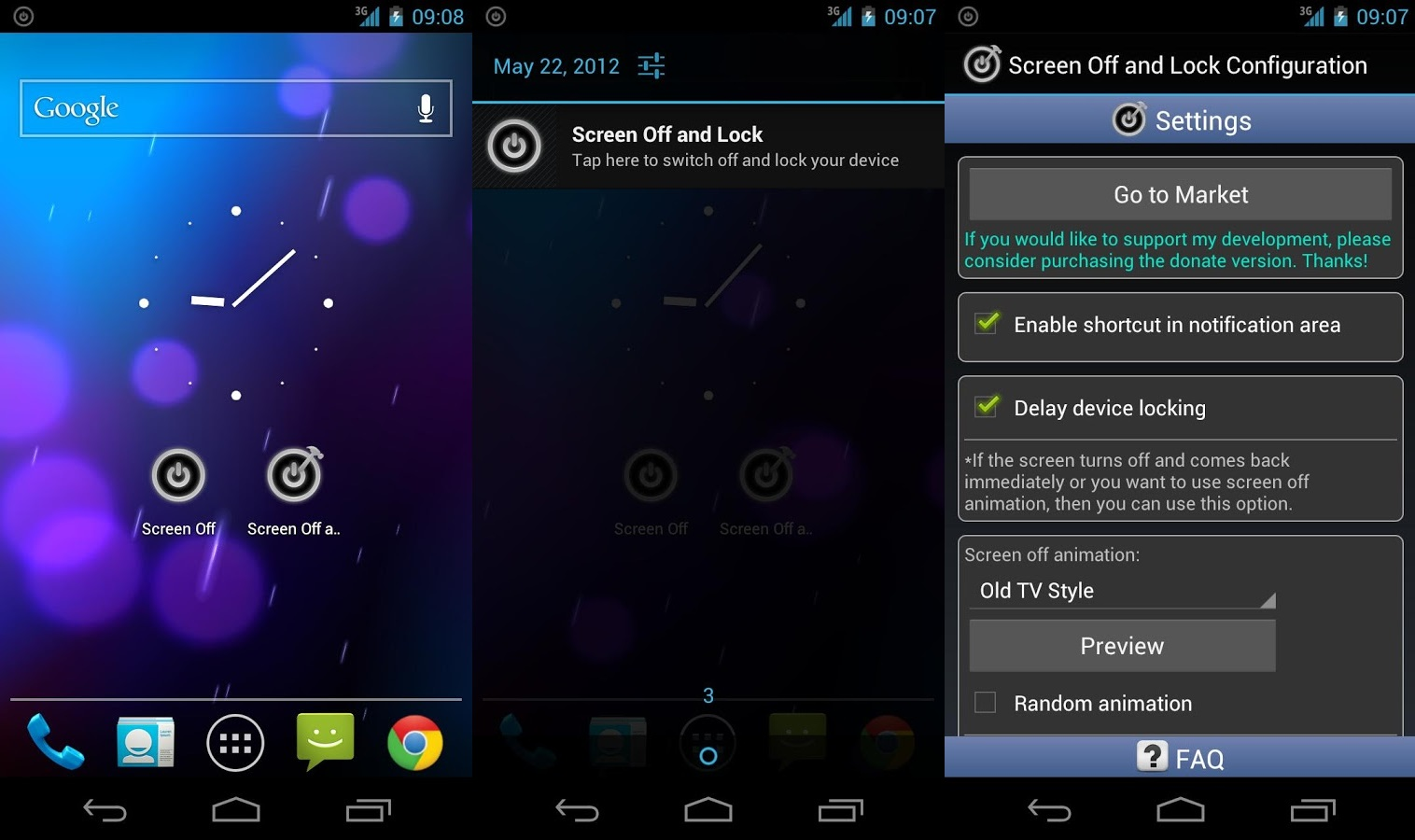 Screen Off para Android
