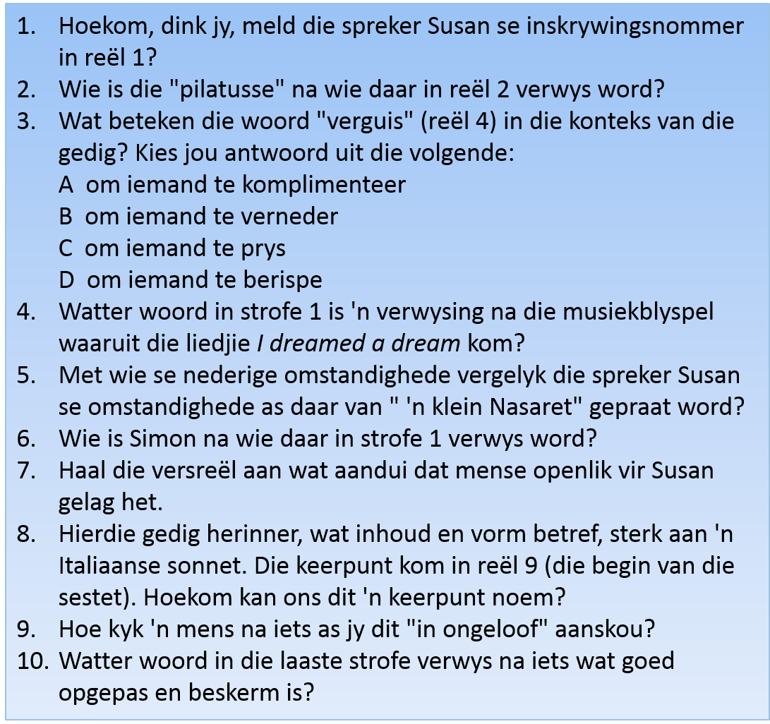 edupage cc: 10 VRAE OOR Susan Boyle van Kobus Grobler (1)